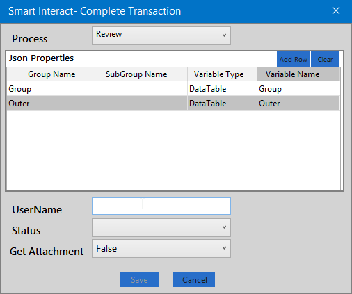 Complete Transaction | Robility Docs